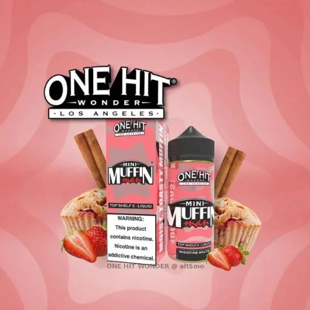 One Hit Wonder Mini Muffin Man 100ml | allpuffstore